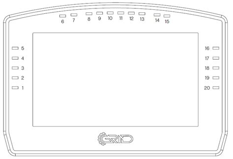 Grid Ddu5 Dashboard Display Unit Instruction Manual