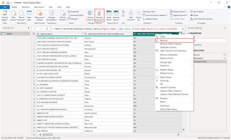 power bi desktop에서 일반적인 쿼리 작업 수행 power bi microsoft learn