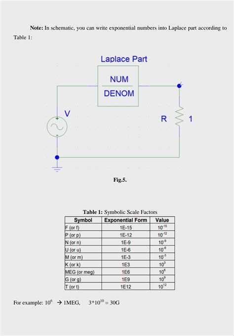 Solved Note In Schematic You Can Write Exponential Numbers