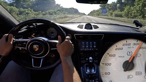 Porsche 9112 Turbo S Does 202 Mph On The Autobahn What A Sound Autoevolution