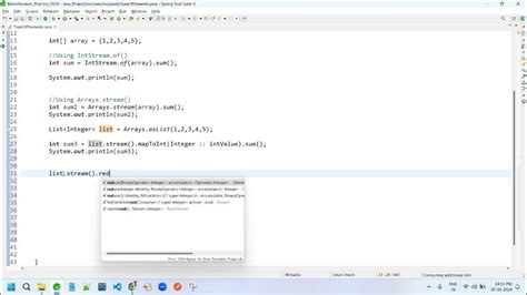 Sum The List Of Elements Using Java 8 Youtube