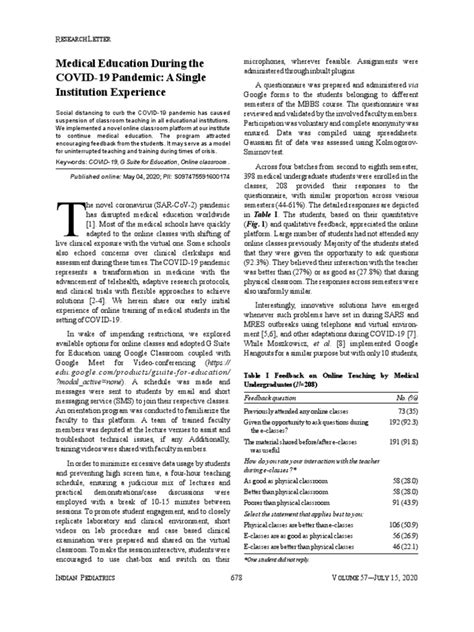 Singh Et Al 2020 Pdf Educational Technology Classroom