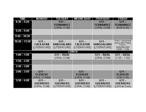 Sched Pdf