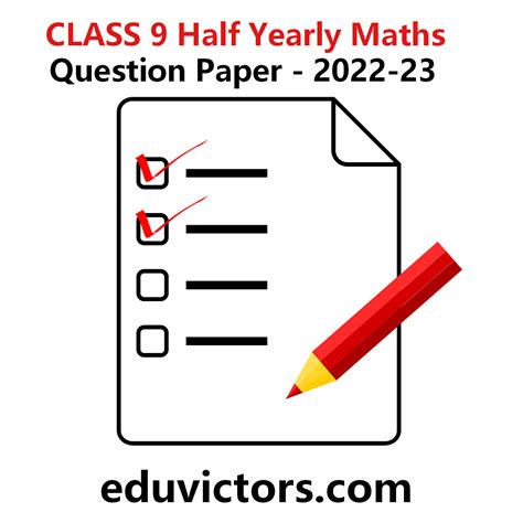Cbse Papers Questions Answers Mcq Cbse Class 9 Maths Half Yearly Examination Question