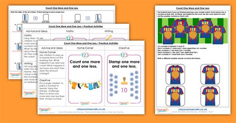 Place Value Year 1 Count One More And One Less Practical And Written