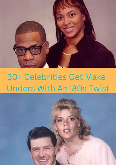 30 Celebrities Get Make Unders With An 80s Twist Artofit