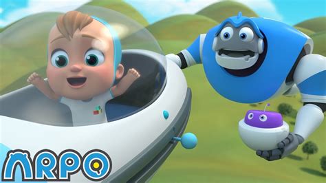 아기침대 대소동・알포 시즌5・ 재미있는 어린이 만화 모음 ・ 로봇알포 Arpo The Robot Youtube