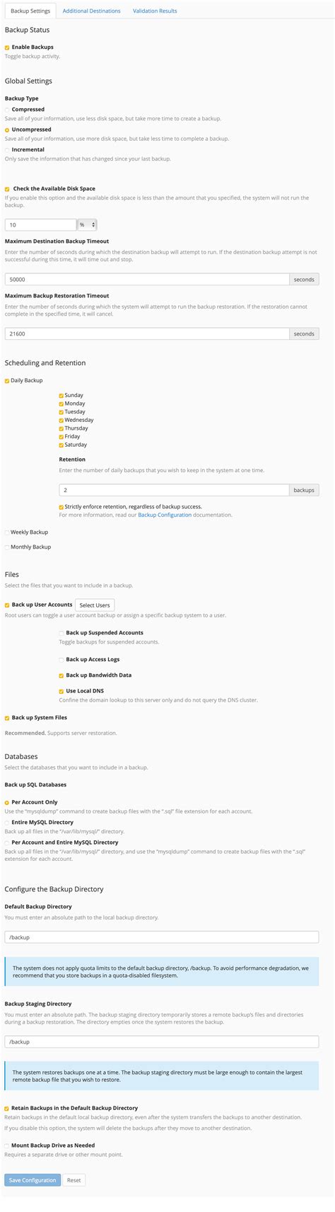 CyberPanel Backups V Proposal Updates CyberPanel Community