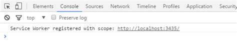 Javascript Why Doesnt Service Worker Seem To Write To The Console In