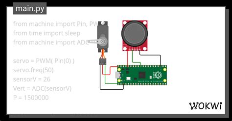 Servo Joy Wokwi ESP32 STM32 Arduino Simulator