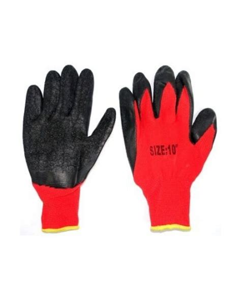 Тънки работни ръкавици с латексово покритиелк Дворът БГ