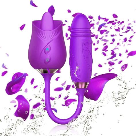 Estimulador Sexual Rosa Para Mujer En Estimulador Del Cl Toris Para Lamer La Lengua Vibrador
