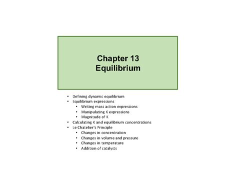 162lecture 4 Equilibrium W21 Inkednotes Chapter 13 Equilibrium