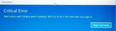 How To Fix Start Menu Isnt Working Error In Windows 10
