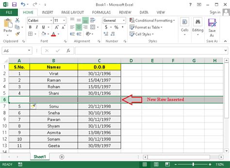 Excel Insert Row Shortcut Streamlining Operations Free Online Tutorial Library