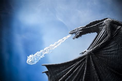 Artstation Game Of Thrones Viserion Ice Dragon