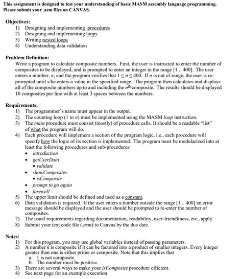 This Assignment Is Designed To Test Your