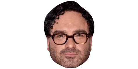 Johnny Galecki Glasses Celebrity Mask Celebrity Cutouts