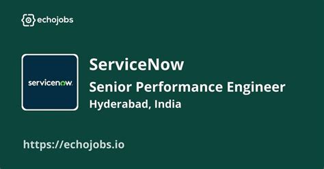 Servicenow Is Hiring Senior Performance Engineer Hyderabad India