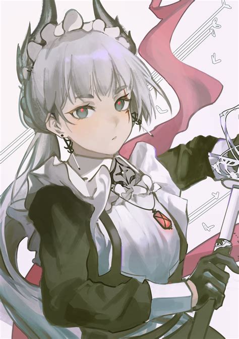 Irene And Irene Arknights Drawn By Flve Danbooru