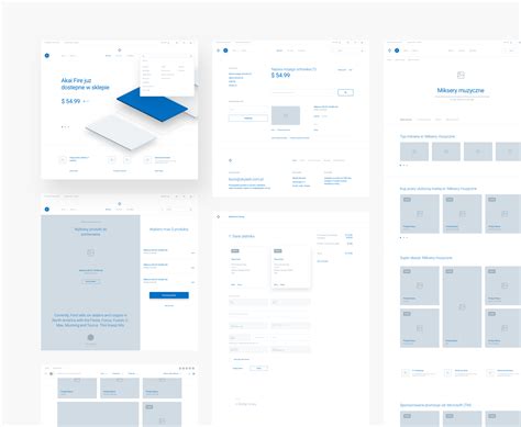 20 Wireframe Examples For Web Design