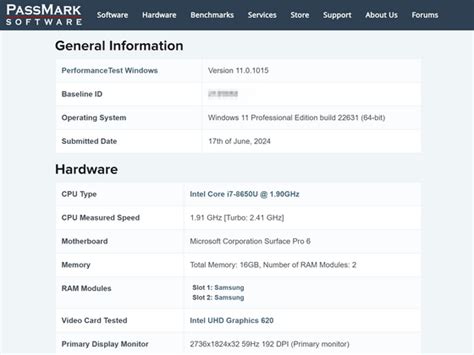 Windows Version PassMark PerformanceTest Ver Review Thoroughly Benchmarks Five Items CPU
