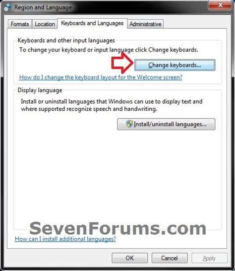 Keyboard Layout Change Tutorials