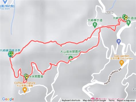 大崎棟步道 健行筆記