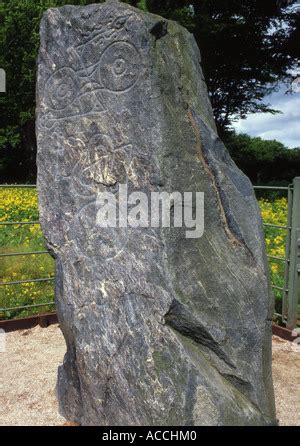 The Picardy Stone A Carved Pictish Symbol Stone Near Insch In