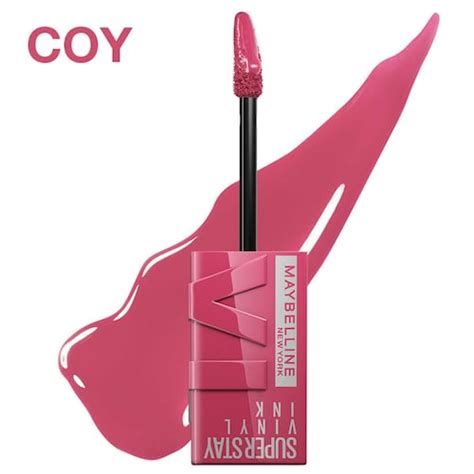 Labial Líquido Brillante Maybelline Superstay Vinyl Ink Coy 20