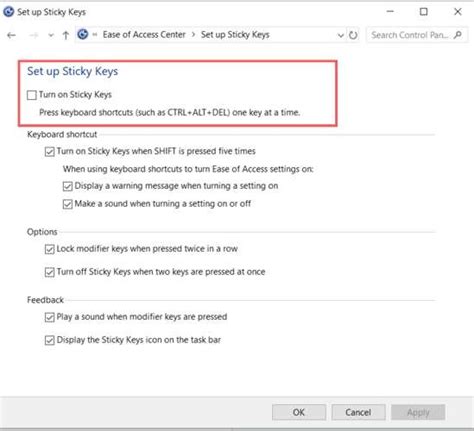 How To Disable Sticky Keys On Your Windows Computer Make Tech Easier