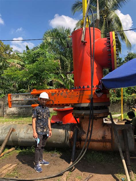 Hot Tapping And Stopple Plugging 26 Inch Arel Manta Tarigan