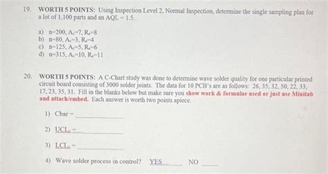 Solved 19 Worth 5 Points Using Inspection Level 2 Normal