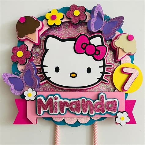 Gambar Topper Hello Kitty