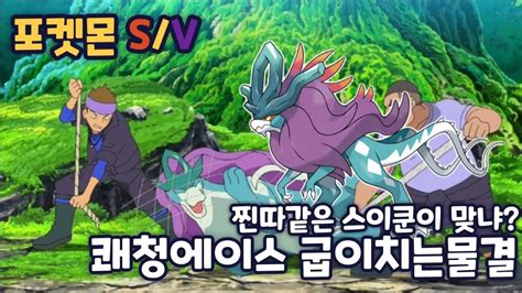 [포켓몬스터 스칼렛 바이올렛] 최고의 쾌청에이스 안경 굽이치는물결 Youtube