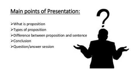 Proposition Types And Difference Between Proposition And Sentence