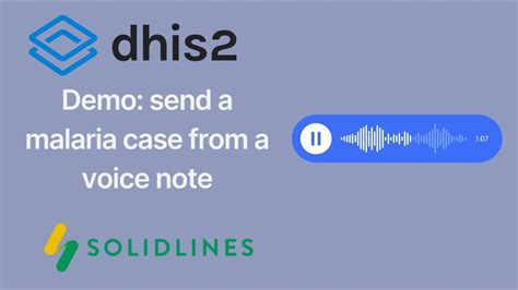 📢 Try Out Digitizing Dhis2 Data With Voice Images And Ai Using This Demo Website