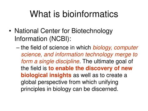 Ppt Cs 5263 Bioinformatics Powerpoint Presentation Free Download Id4779644