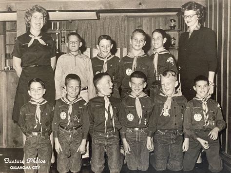 Cub Scout Pic From 1962 My Mom The Den Mother On The Left Im 2nd From Right Front Taken In