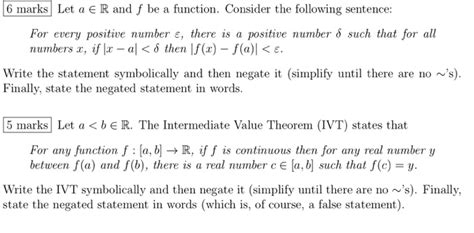 solved let a epsilon r and f be a function consider the