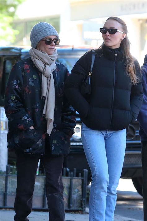 Vanessa Paradis And Lily Rose Depp Out In New York Hawtcelebs