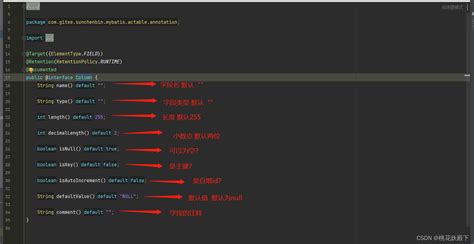 Springbootmavenmybatis Enhance Actable 根据实体类自动更新数据库表和字段mybatis Plus