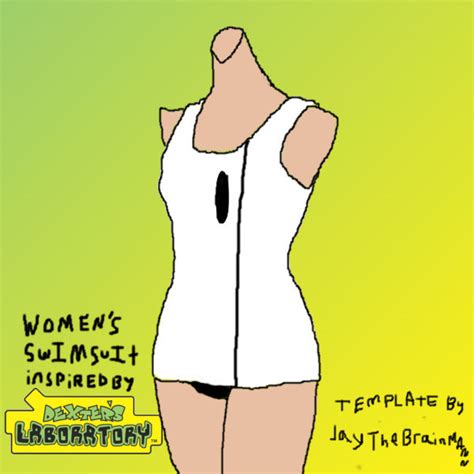 Dexters Laboratory Inspired Womens Swimsuit By Jaythebrainmann On