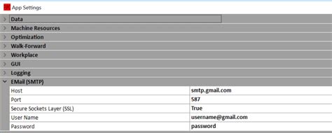 Smtp And Encrypted Usernamepassword