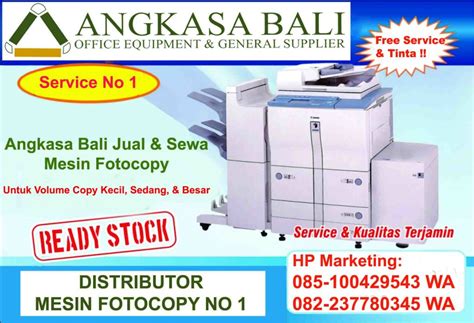 Sewa Mesin Fotocopy Angkasa Renon