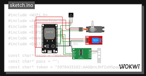 Pakan Otomatis Wokwi Esp32 Stm32 Arduino Simulator