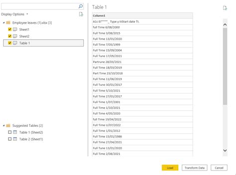 Selecting Multiple Sheets At Once Power Query Navi Microsoft Fabric Community