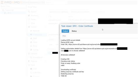 Dead Simple Proxmox Ssl Certificate With Letsencrypt In