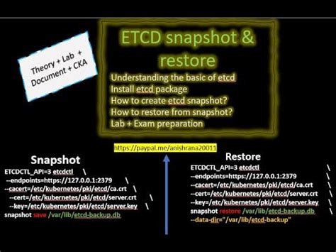 A Screen Shot Of A Web Page With The Text Ecd Snapshot Restore