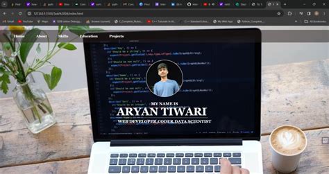 Aryan Tiwari On Linkedin Im Happy To Share This Portfolio Project I